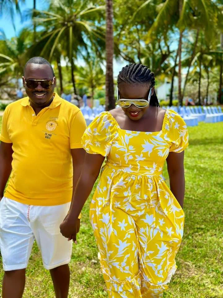 Steve Ogolla Appreciates His Wife After Sharing A Photo Of Them Donning ...