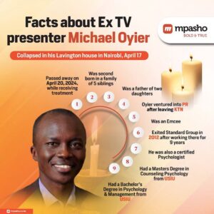 Facts about Ex-TV presenter Michael Oyier - Kenyans Living It